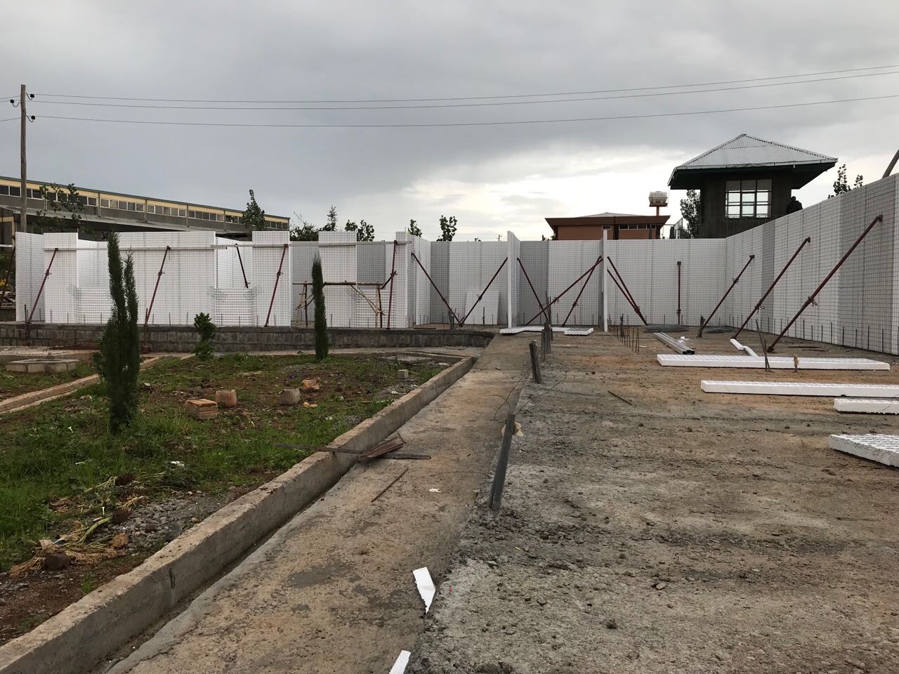 Paredes interiores e exteriores em EPS e malha electrosoldada|Soveper